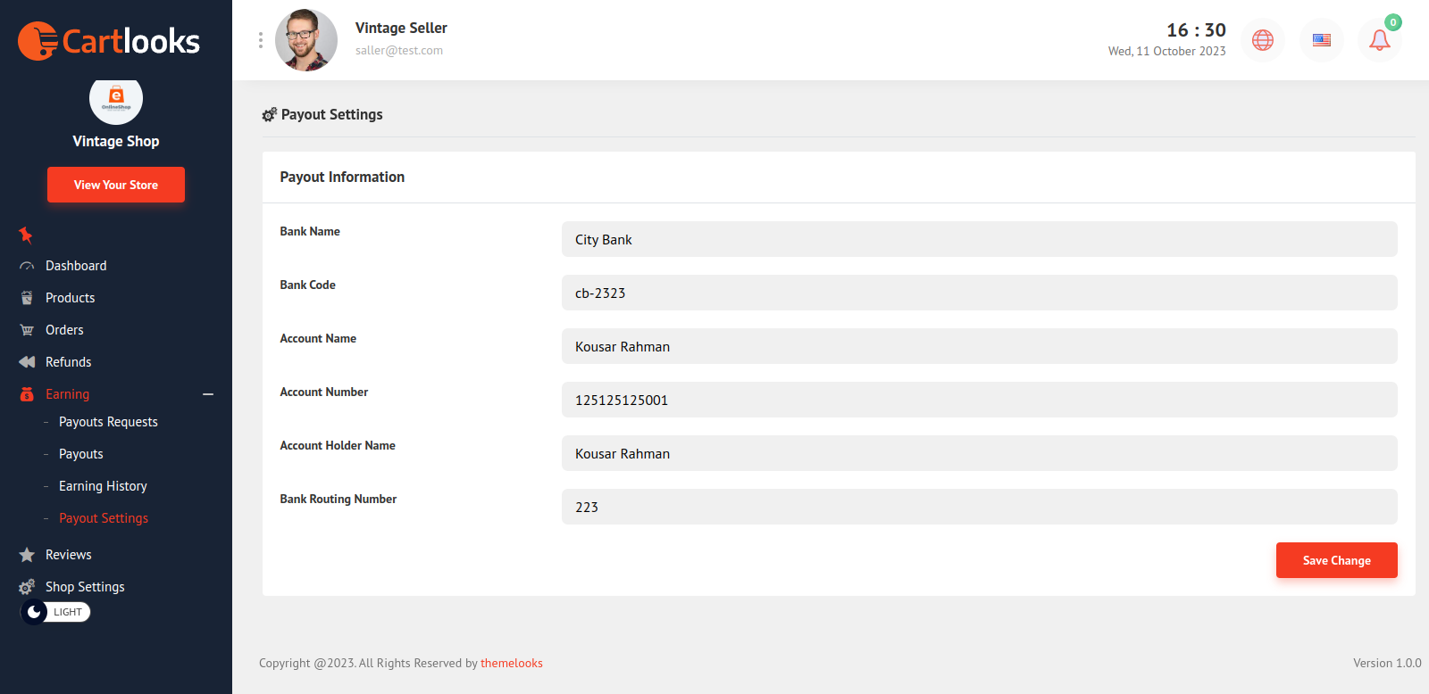 CartLooks | Laravel & VueJS Powered Multivendor Ecommerce CMS with PWA by themelooks